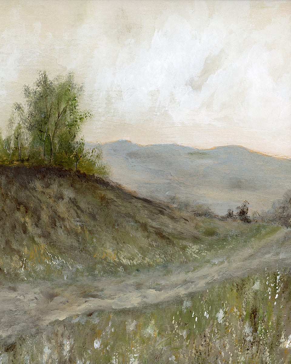 Field Painting, Moody Landscape Art, Grass Painting, Field Art | A New ...
