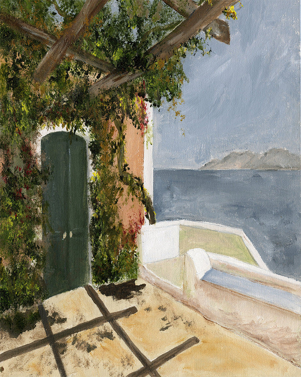 Aeolian Islands Painting, Italian Art Print, Island Print, European Art ...