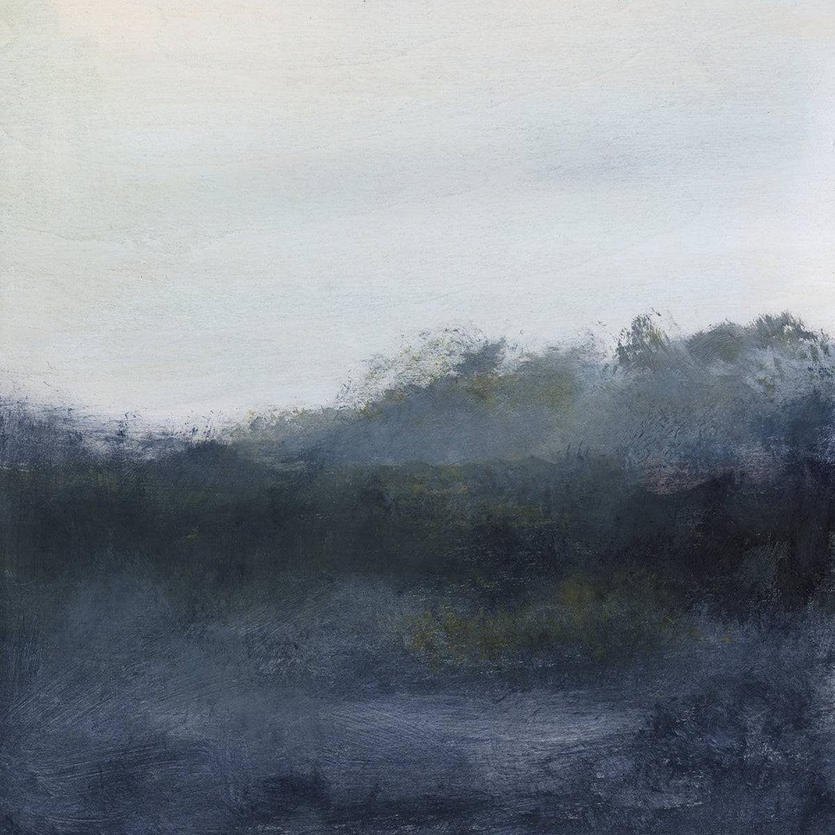 Moody Landscape Art, Art with green | Freedom – Deb Presutto Fine Art