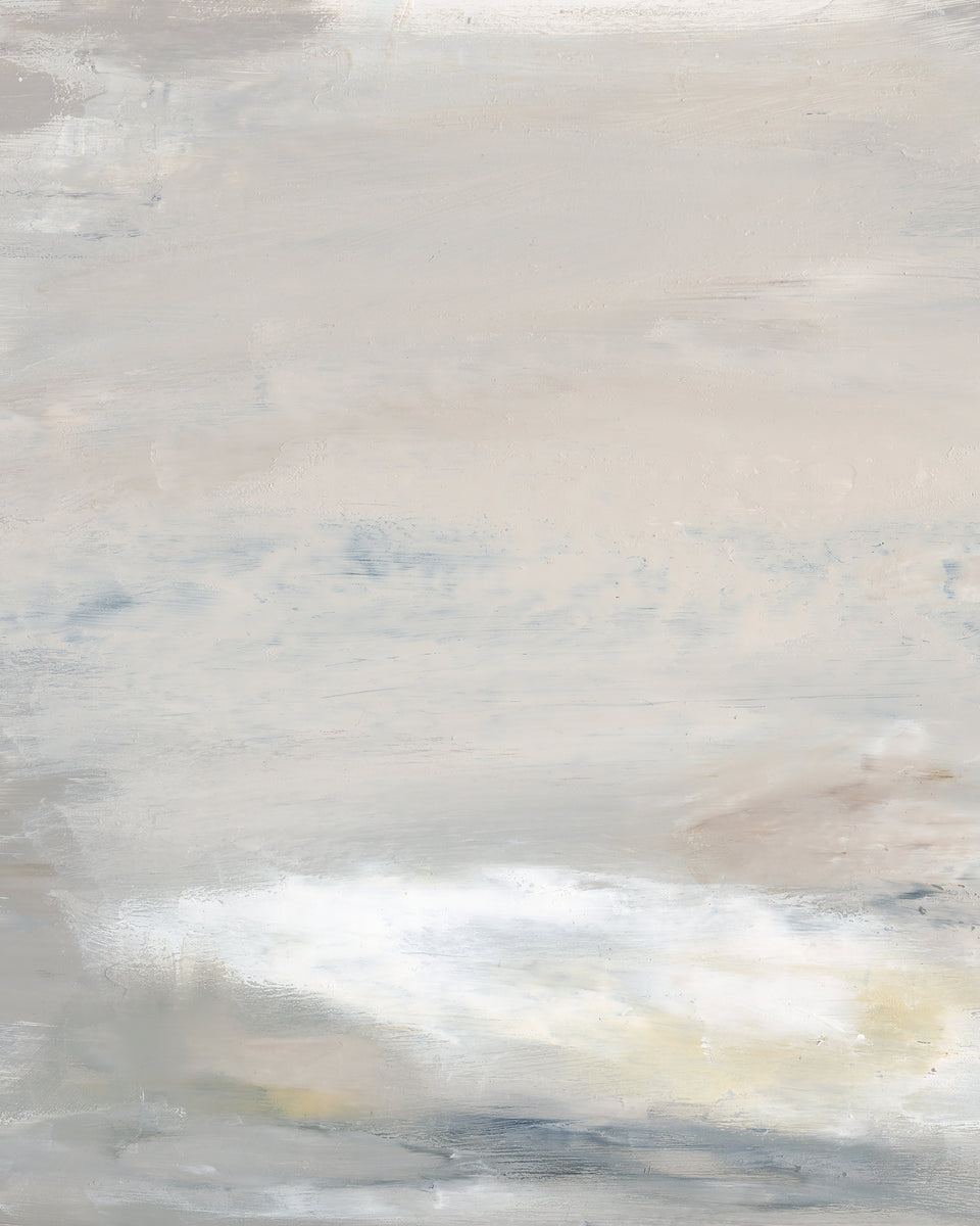 Neutral Abstract Landscape Painting, Neutral Art for Walls | Once Was ...