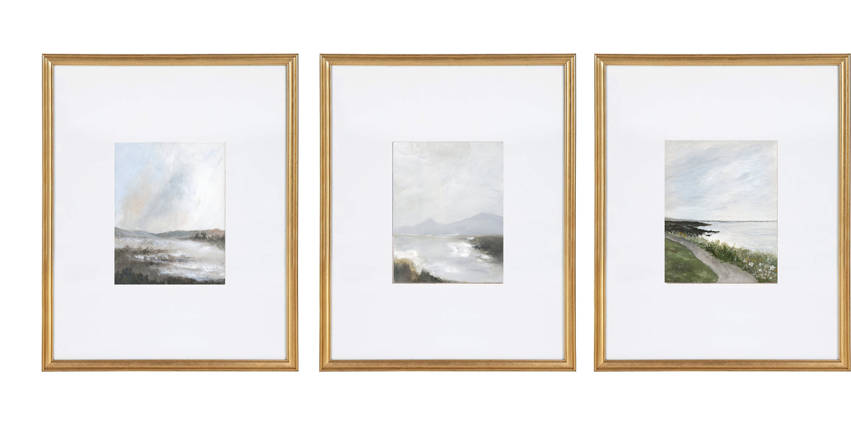 Set 38 - Set of 3 Coastal Art Prints, Set of 3 Ocean Prints, Set of 3 ...