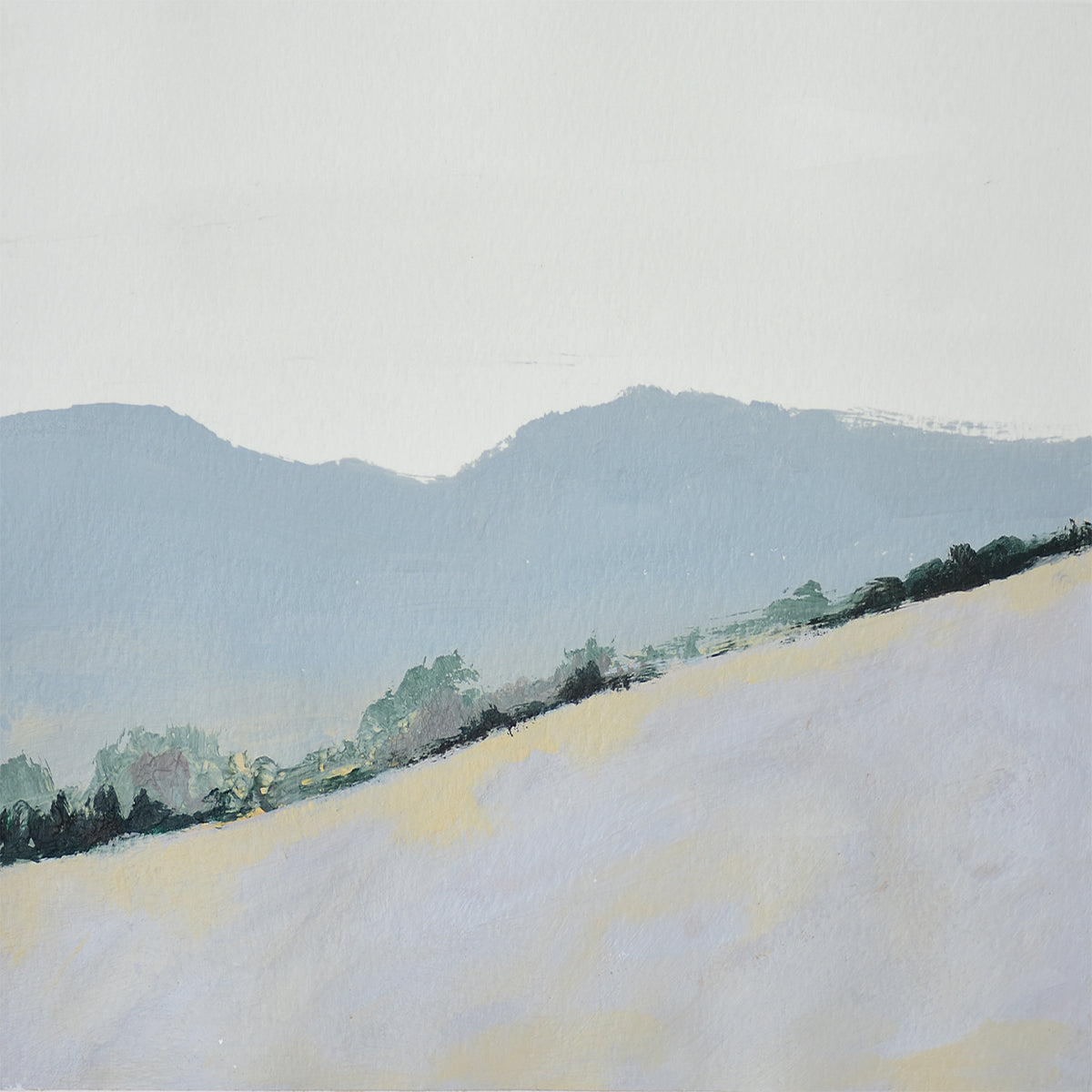 Landscape Painting, Neutral Landscape | Landslide – Deb Presutto Fine Art