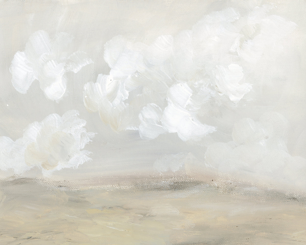 Neutral Landscaping Painting, Neutral Painting, Landscape Artwork ...